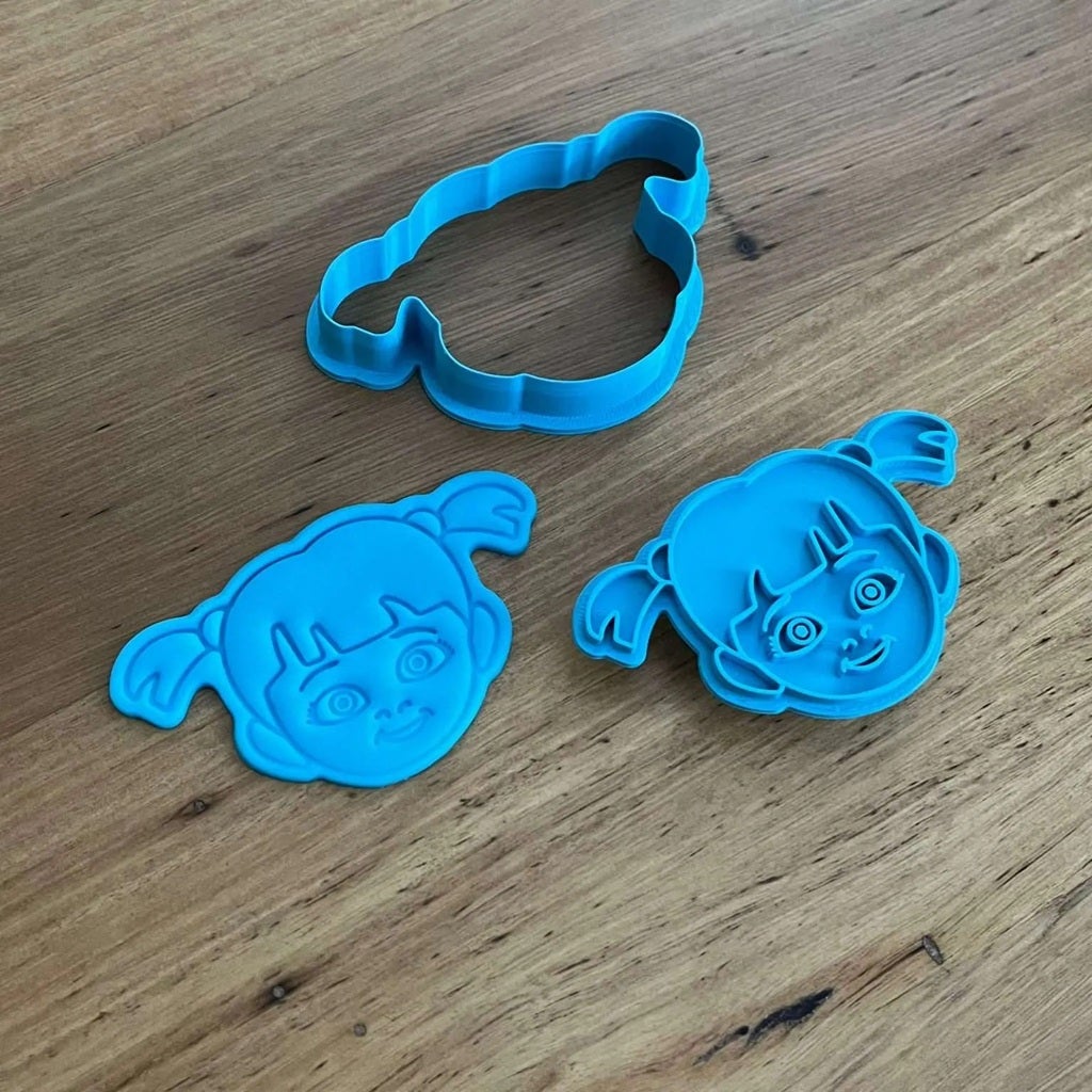 Boo from Monsters Inc Cookie Cutter & Stamp | ITOPPERS CAKE AND BAKE ...